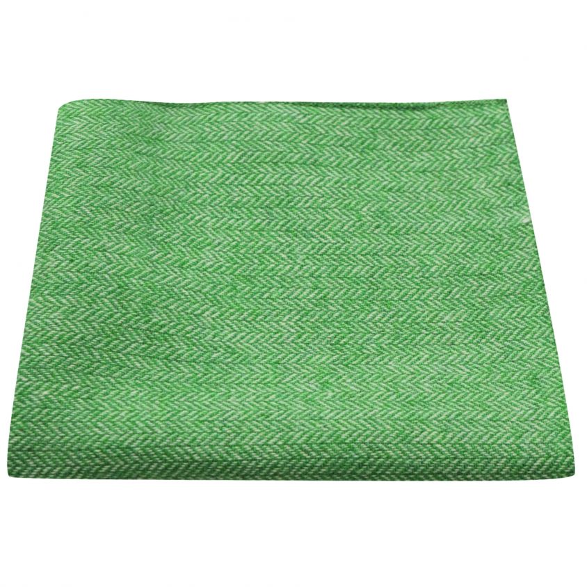 Dark Green Velvet Pocket Square, Handkerchief | King & Priory